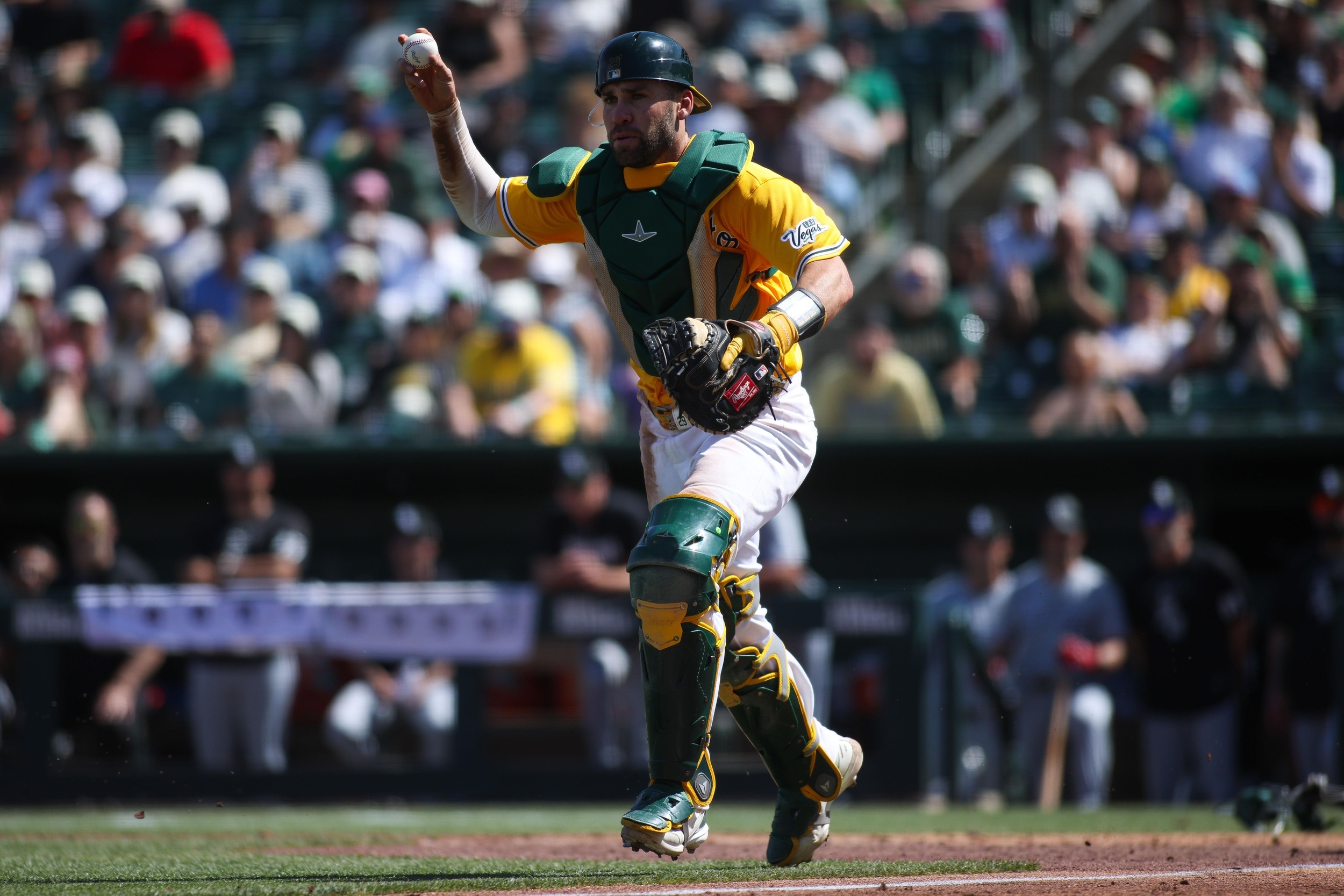 A’s to designate Austin Wynns for assignment