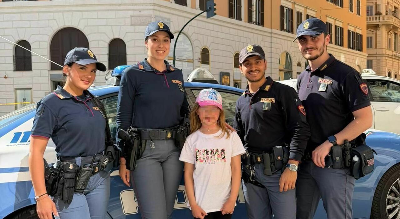 Bambina di 7 anni si perde per Roma, la giovane turista salvata dalla ...