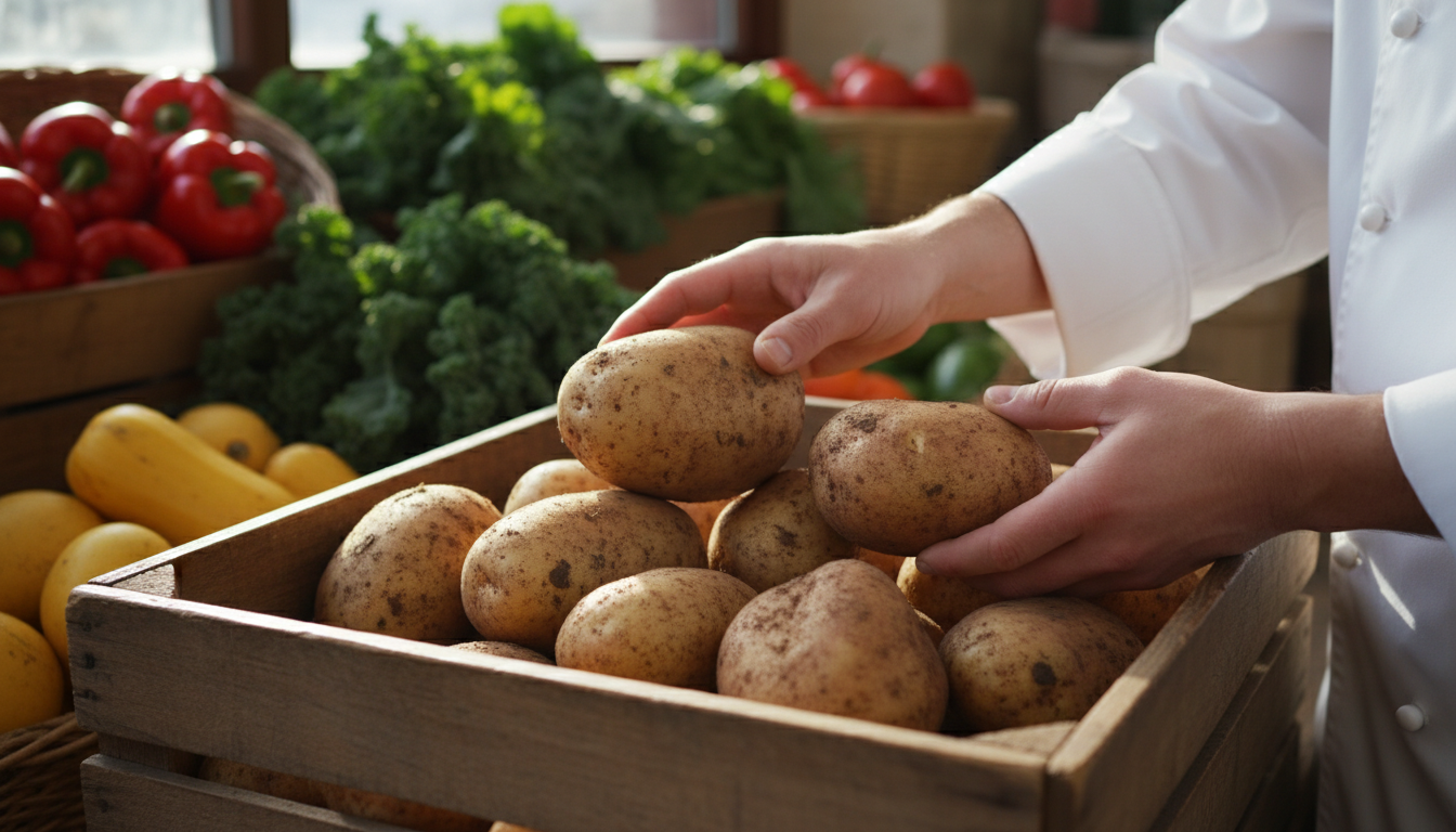 For extra crispy potatoes, cook them like the French do