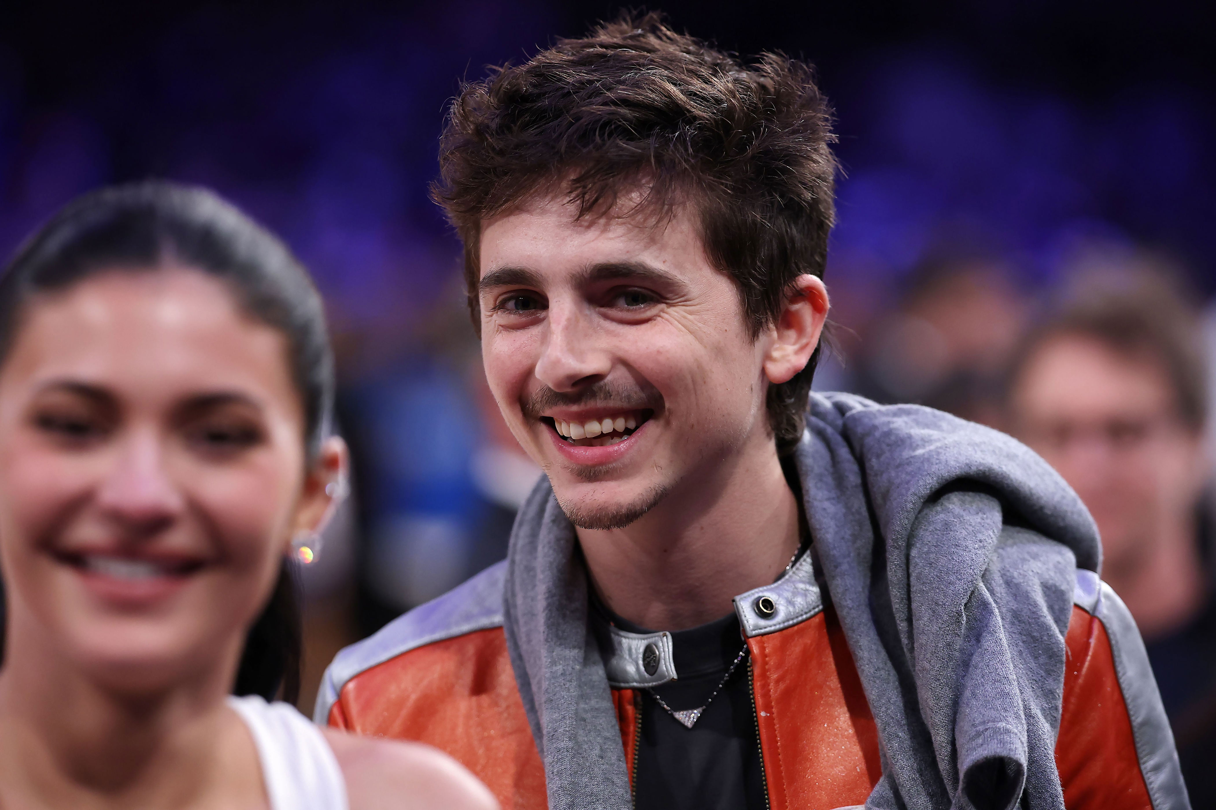 Timothée Chalamet knows exactly how to grow out a buzzcut