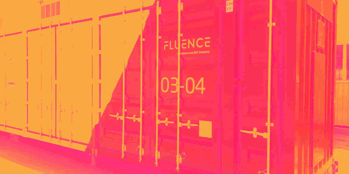 Why Fluence Energy (FLNC) stock is trading up today