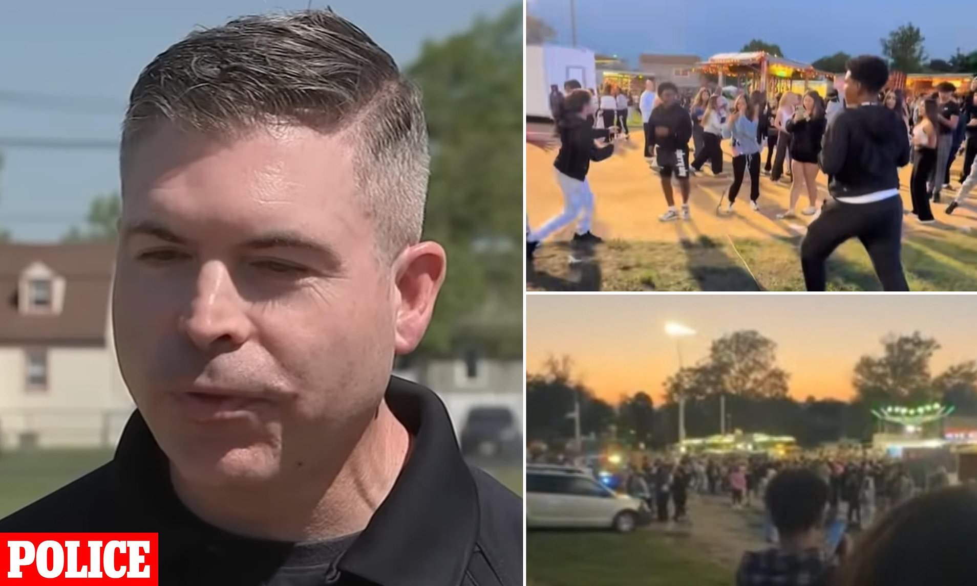Chaos as 'herd' of unruly teens forces shutdown of family carnival ...
