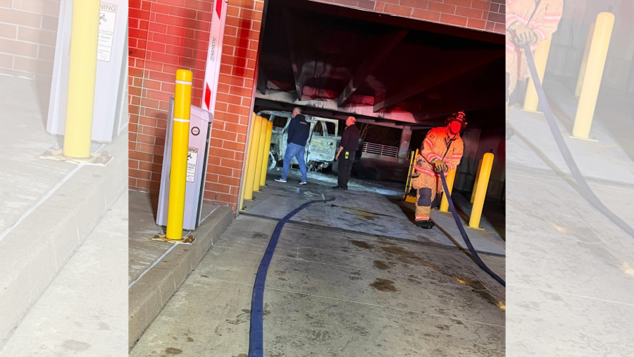 Firefighters respond to vehicle fire at Penn State Behrend