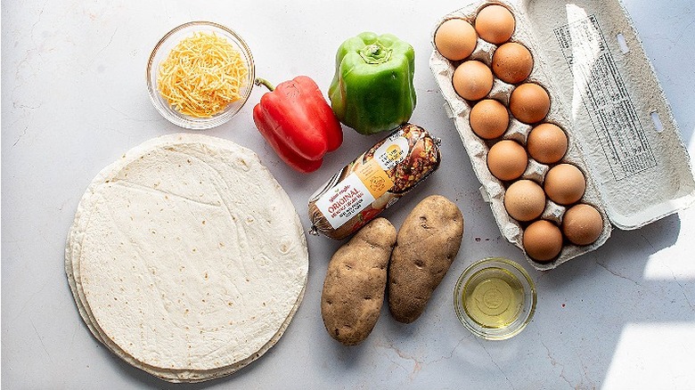 Weekday-friendly breakfast burrito recipe