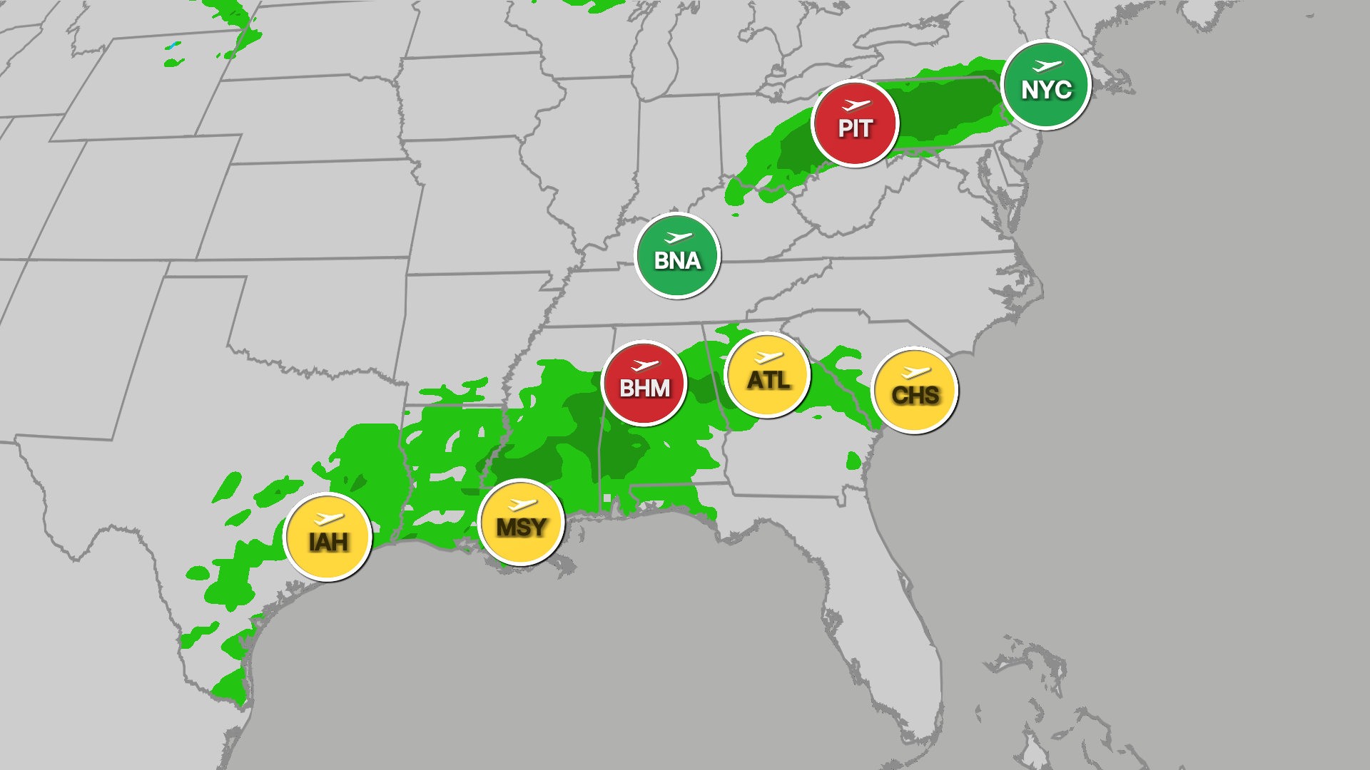 Mother’s Day Weekend Travel: Where Weather Could Impact Your
