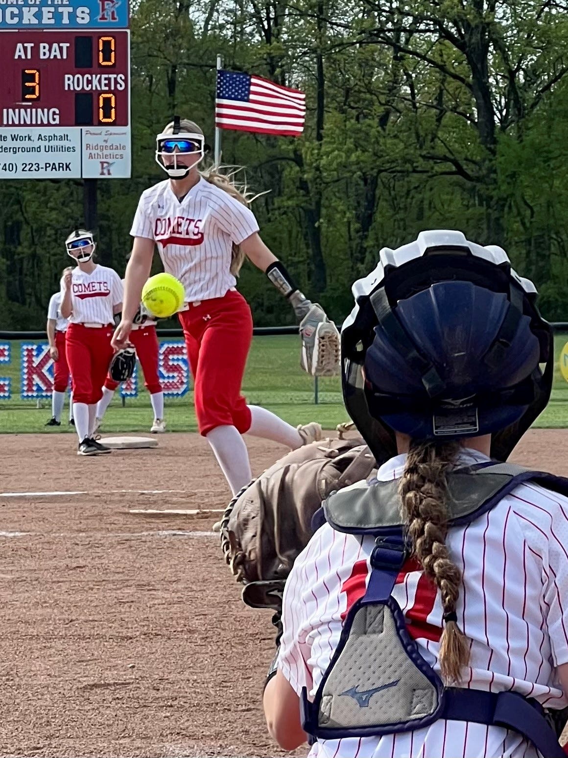 District softball tournament schedules for all Marion-area teams
