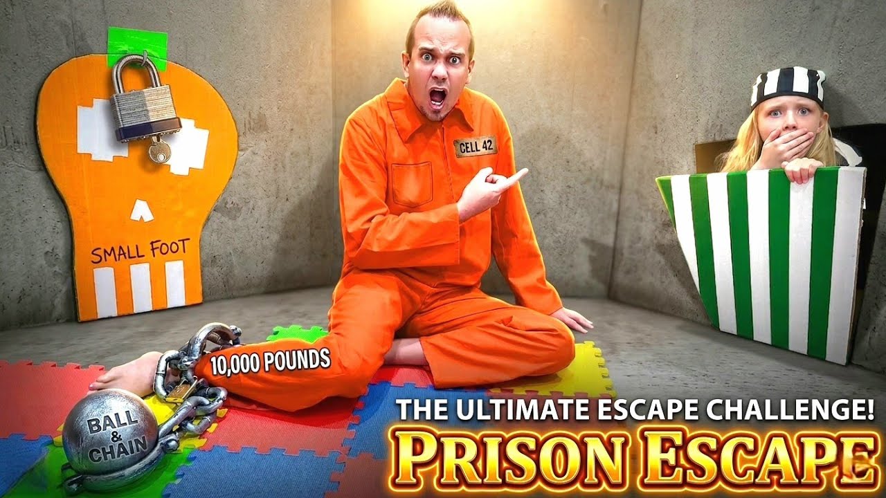 Daddy daughter prison escape!