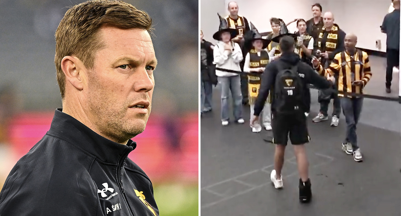 Double blow for Hawthorn as second player spotted in moon boot after ...