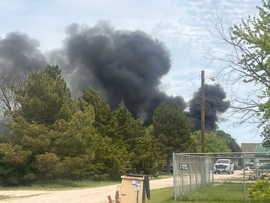 Did you see it: What’s that large plume of smoke southwest of Abilene?