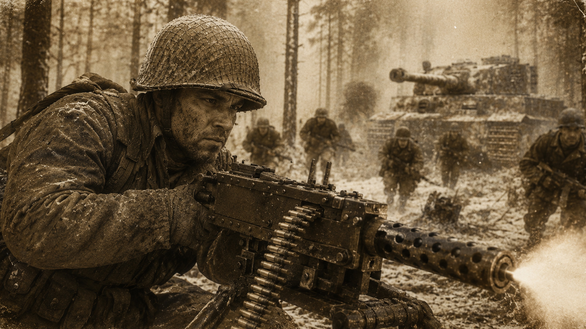 The machine gunner who stopped Hitler in World War II
