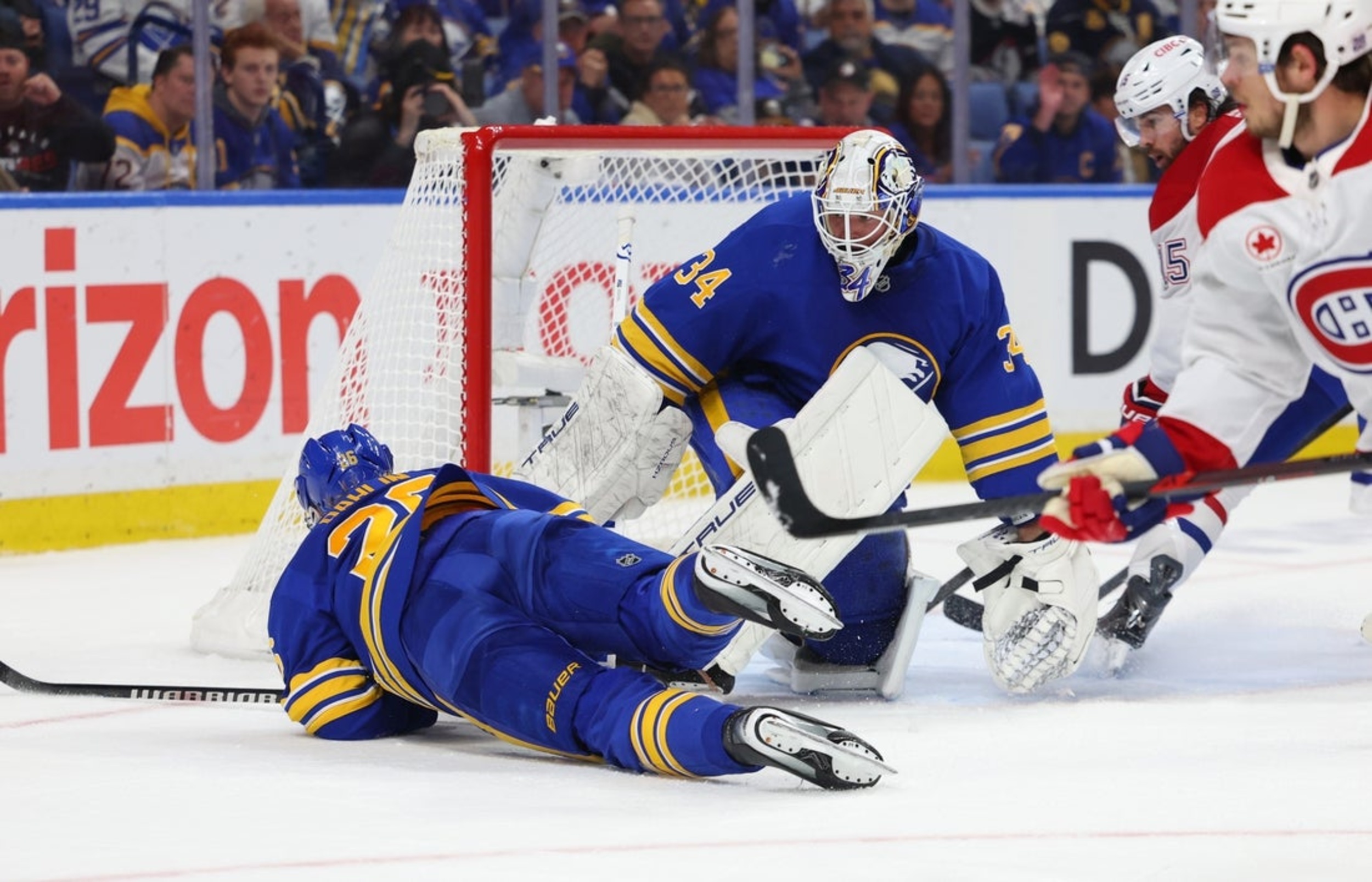 Alex Lyon has 'caught fire' in net as Sabres, Habs prepare for Game 2