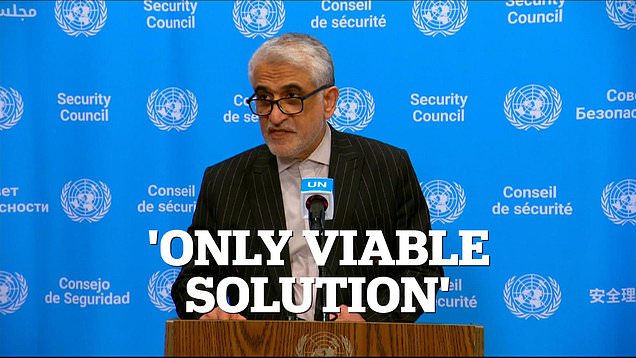 Iranian ambassador announces 'only viable solution' in Hormuz