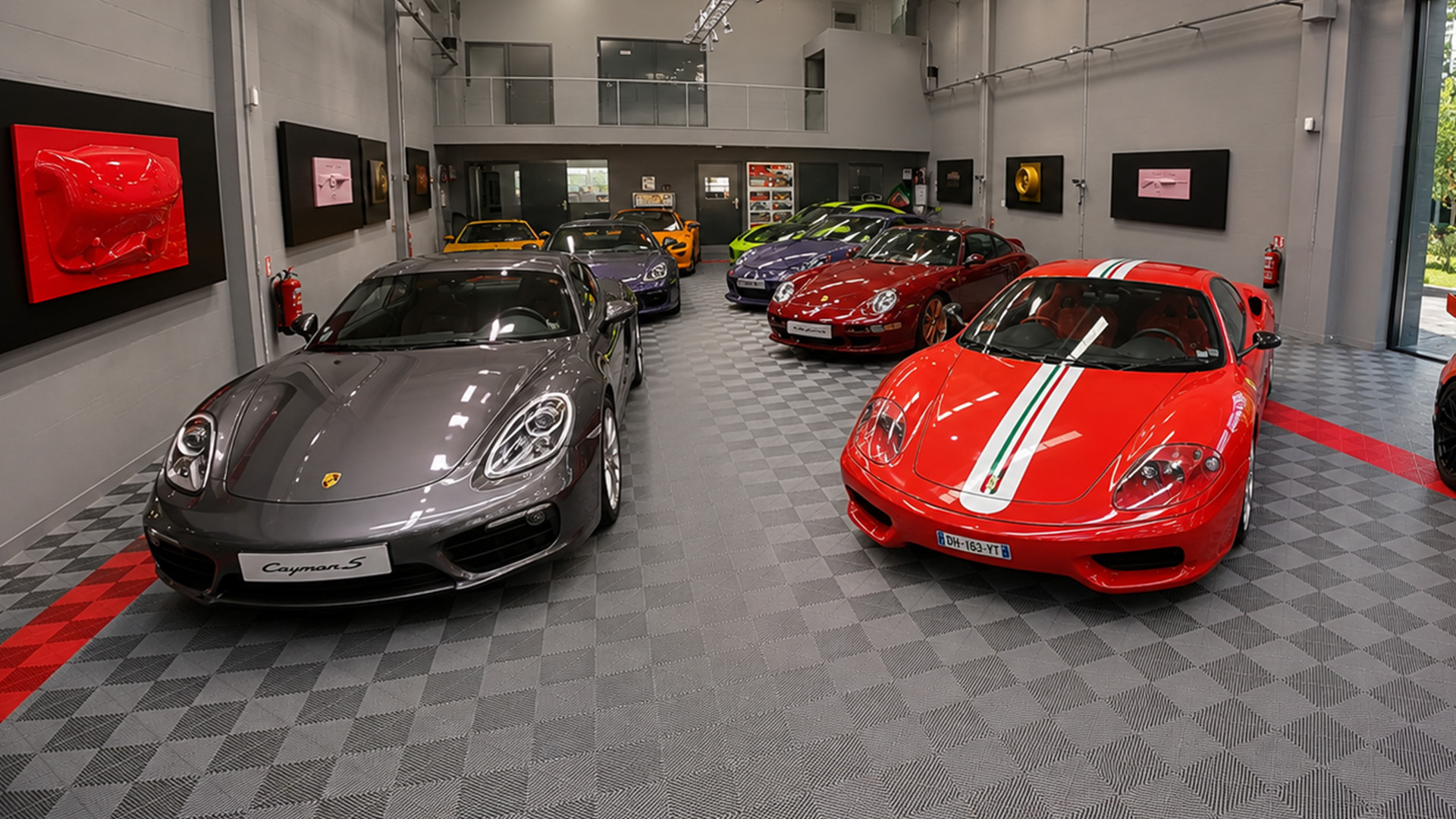 Inside a hidden supercar garage near Monaco