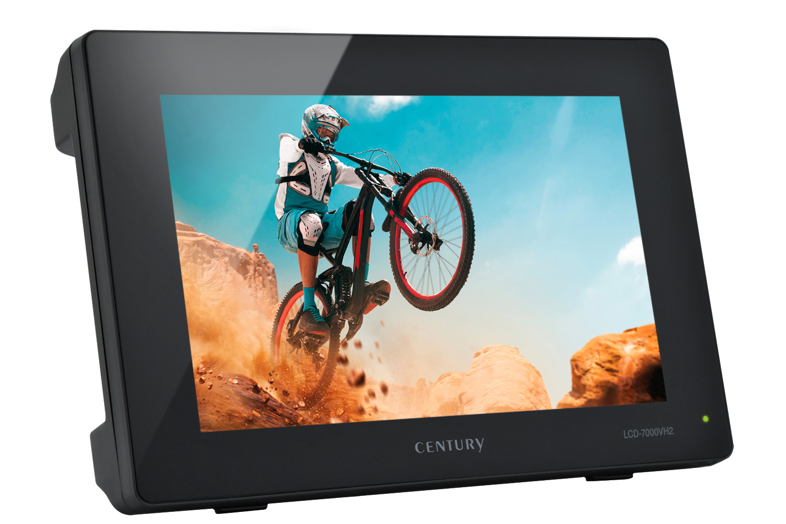 乾電池駆動の7インチモバイルモニター「plus one HDMI」がセンチュリーから