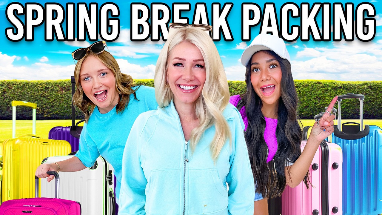 Packing and flying to spring break w/ 12 kids! ️ 🌺
