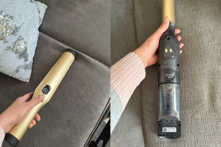 I hate cleaning, but the Shark WandVac is lightweight, easy and affordable