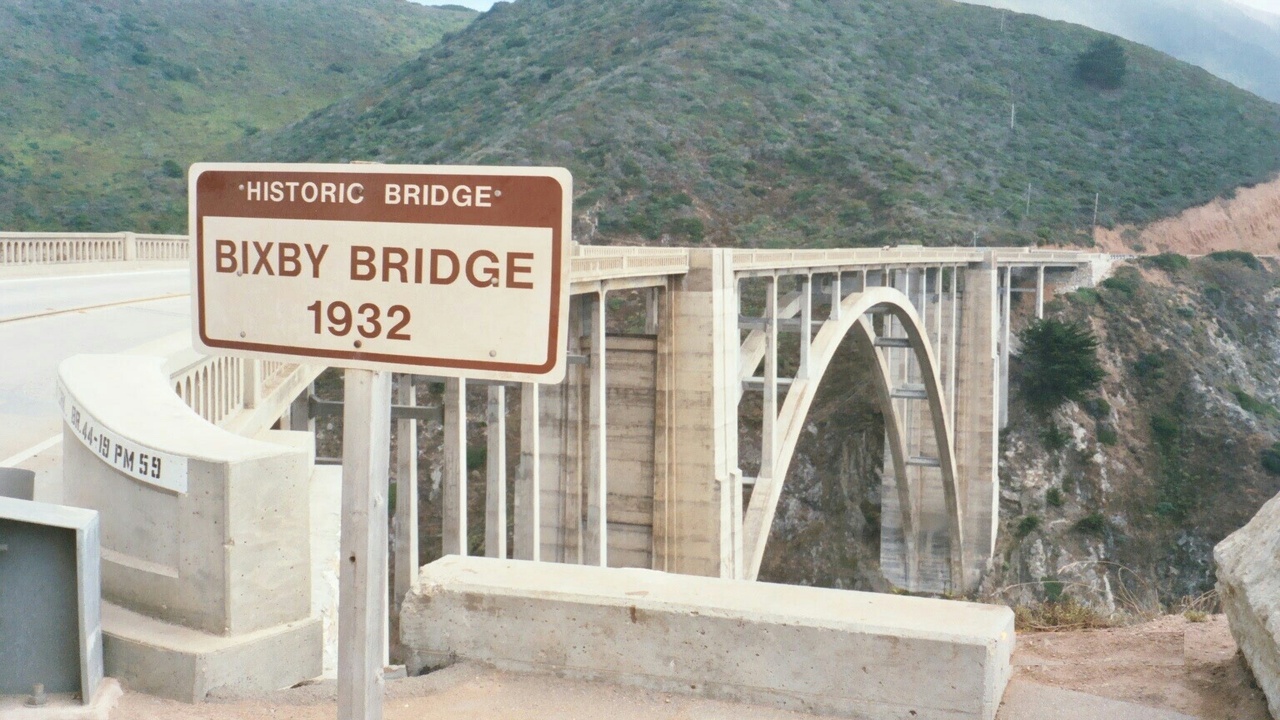 Bixby Bridge hangs 260 feet over a canyon most drivers never reach the ...