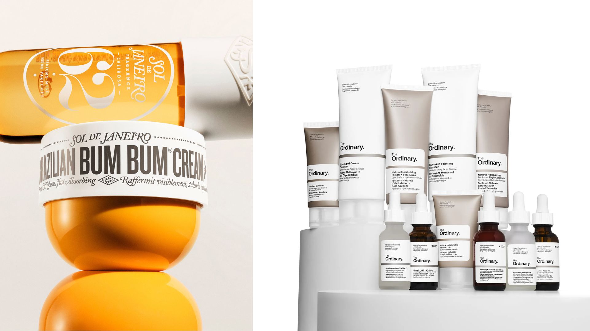 The top 10 brands during the Sephora vs. Ulta Beauty sales