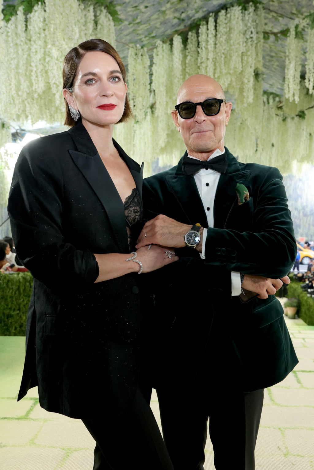 Stanley Tucci reflects on 21-year age gap with wife Felicity Blunt