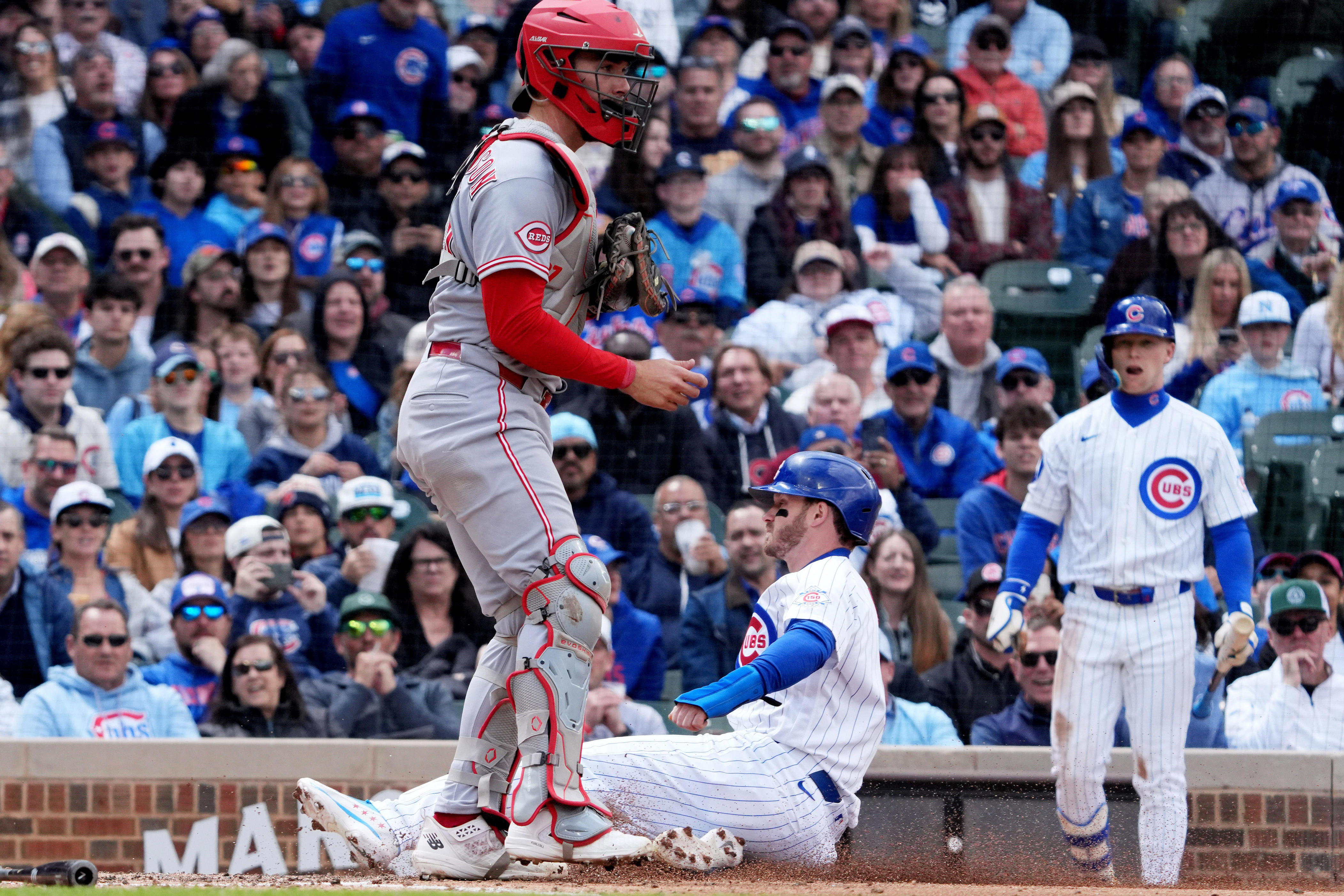 Chris Welsh: Tyler Stephenson makes Reds-Cubs 'middle-school mistake'