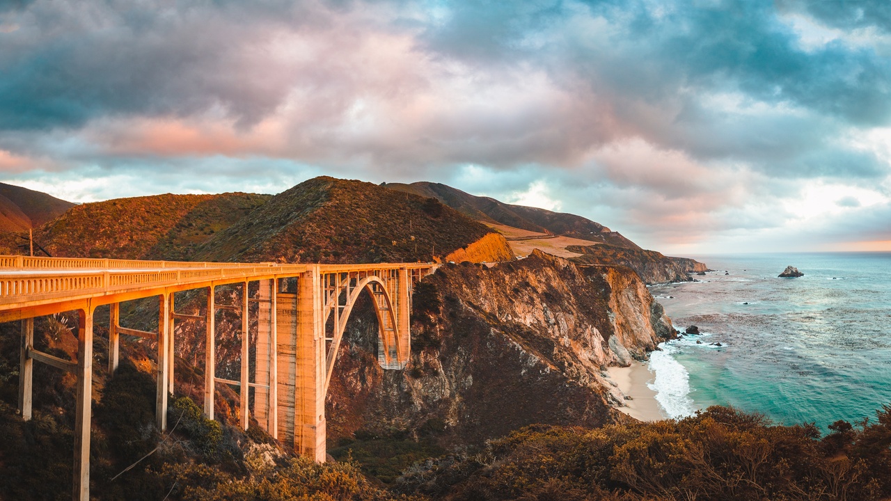 Bixby Bridge hangs 260 feet over a canyon most drivers never reach the ...