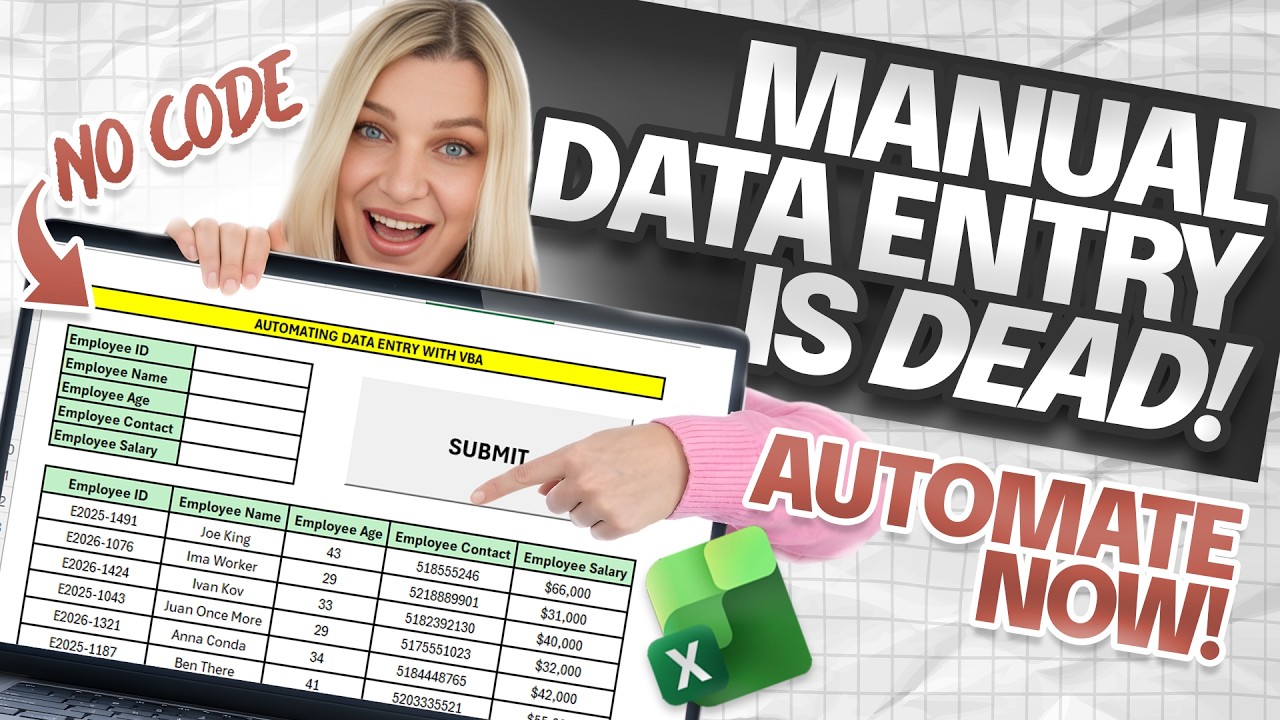 Stop entering data manually: Automate it with one click