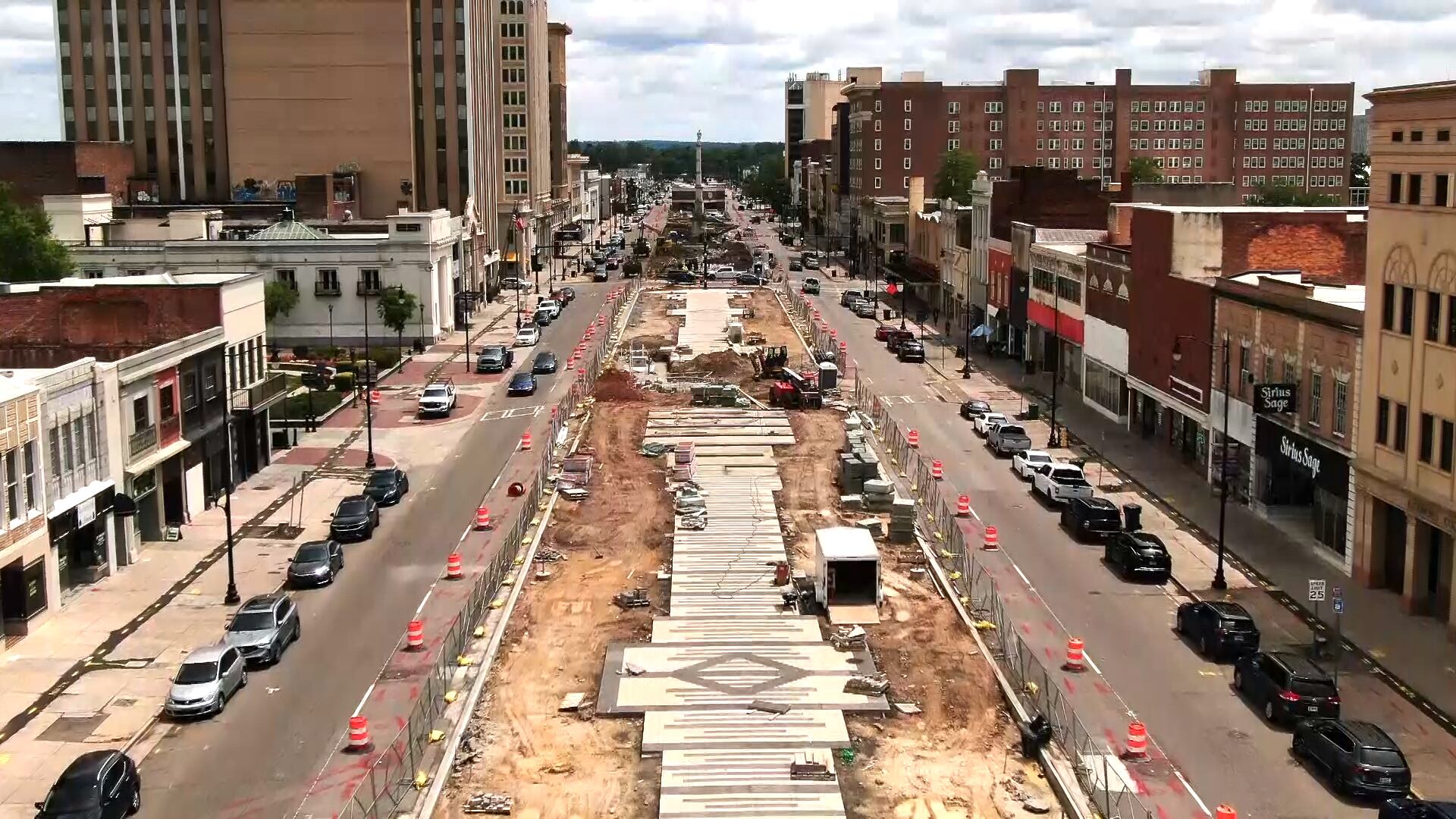 Broad Street improvement project moving along in Augusta
