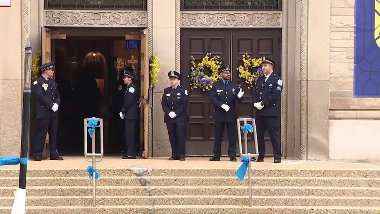 Visitation Held For Fallen Chicago Police Officer John Bartholomew