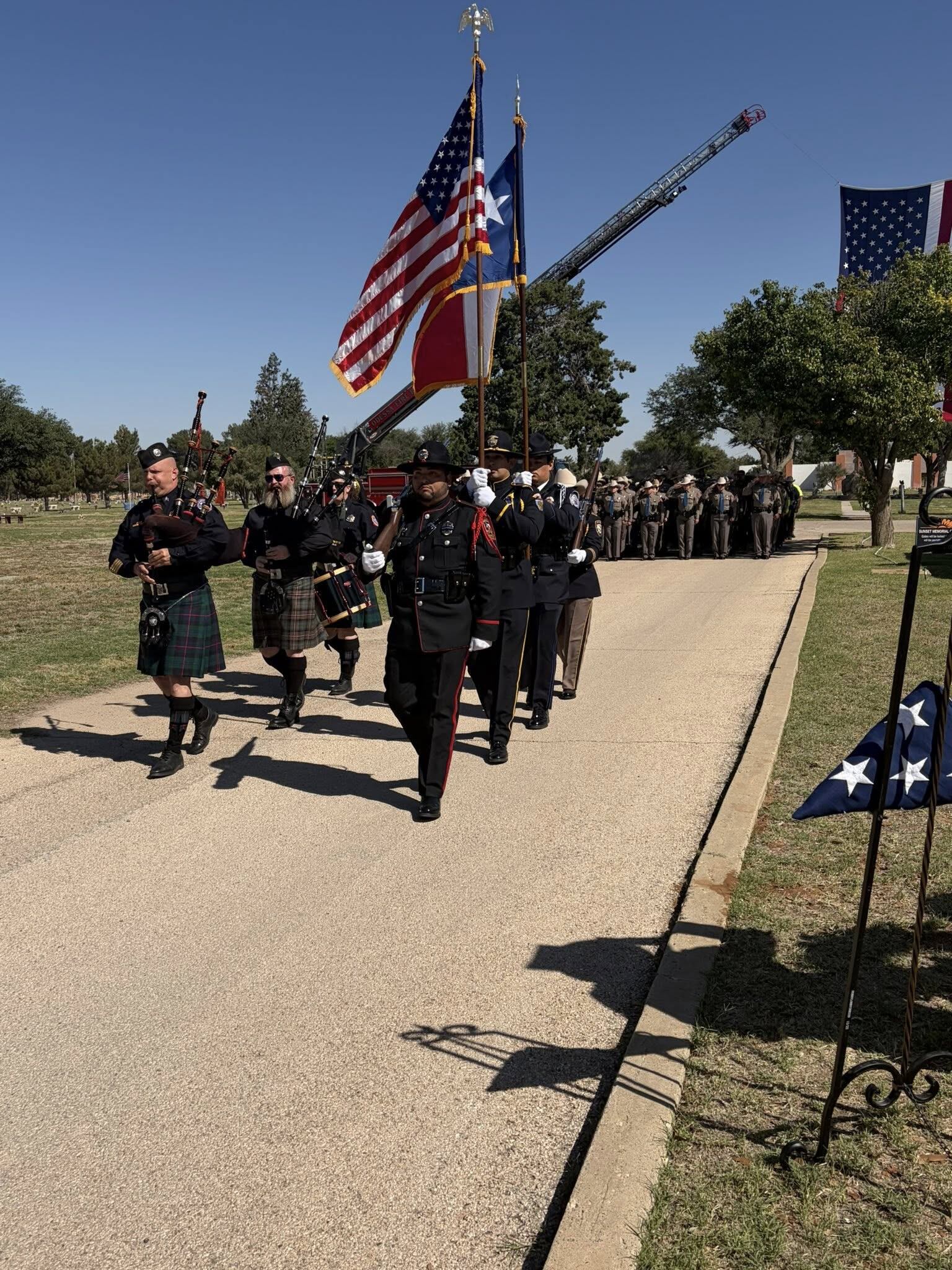 Annual Odessa Midland Police Memorial honors fallen officers