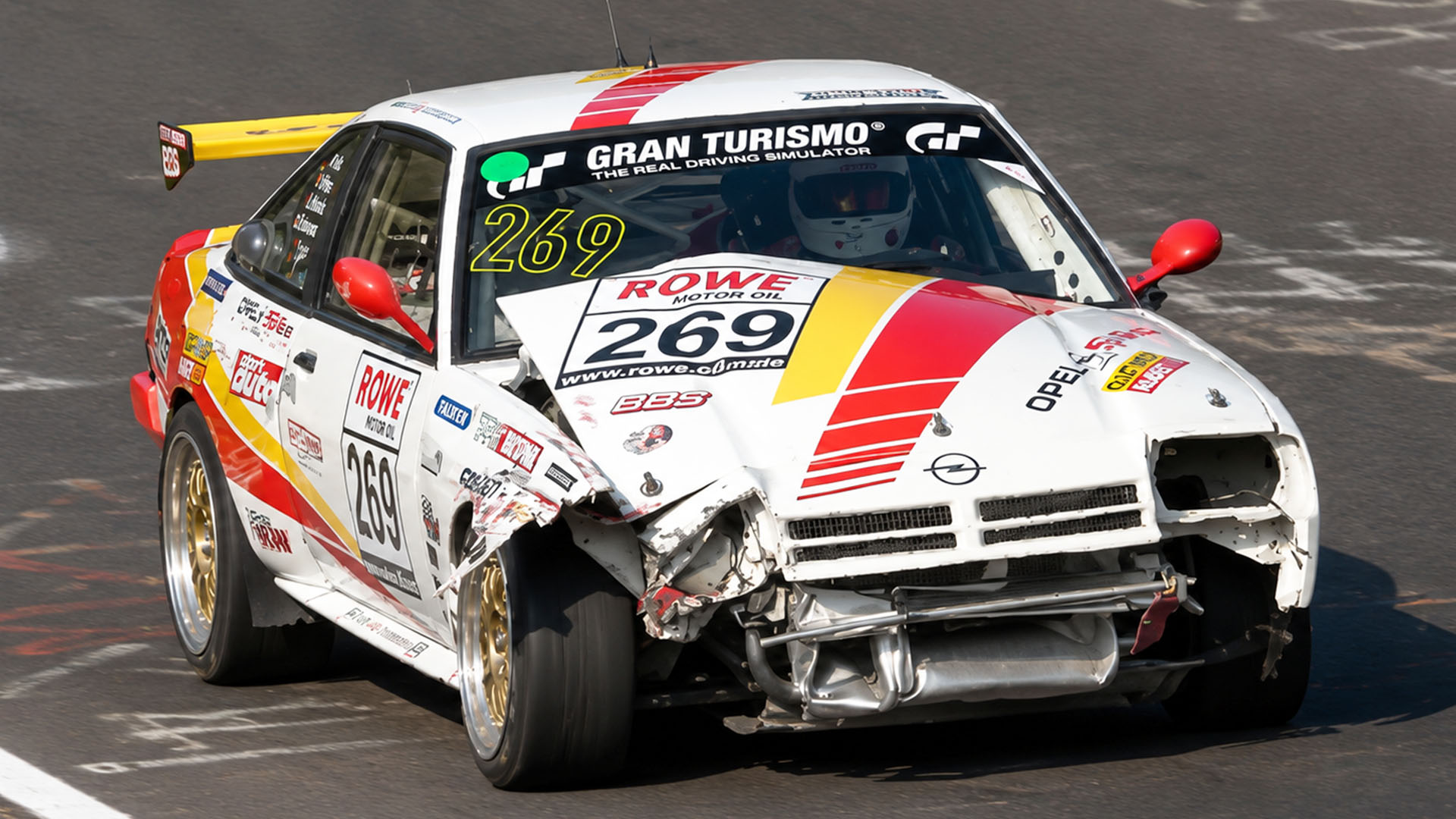 Brutal Nürburgring crashes could not stop determined racing drivers