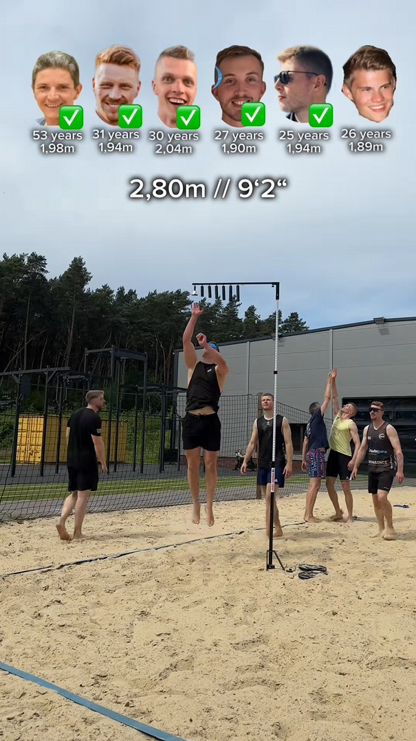Beach volleyball jump challenge part 1 beginner to pro progress