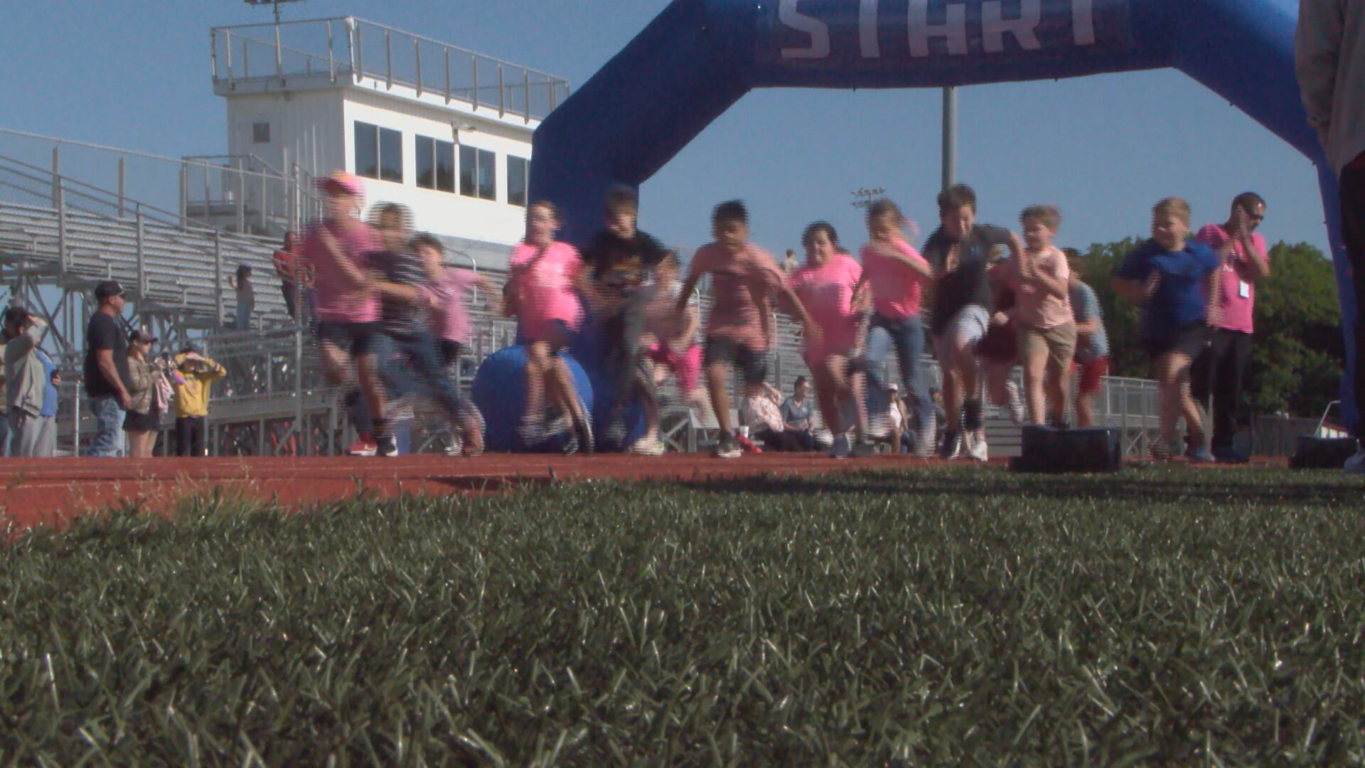 Durant elementary students hold second annual memorial run for Clara ...