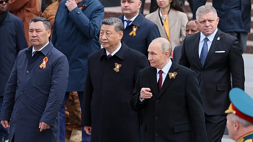 Fewer tanks, same tensions: Europe bristles at Putin’s Victory Day parade