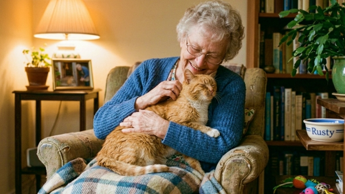 Tom arrived injured at a grandmother's house and adopted himself (now ...