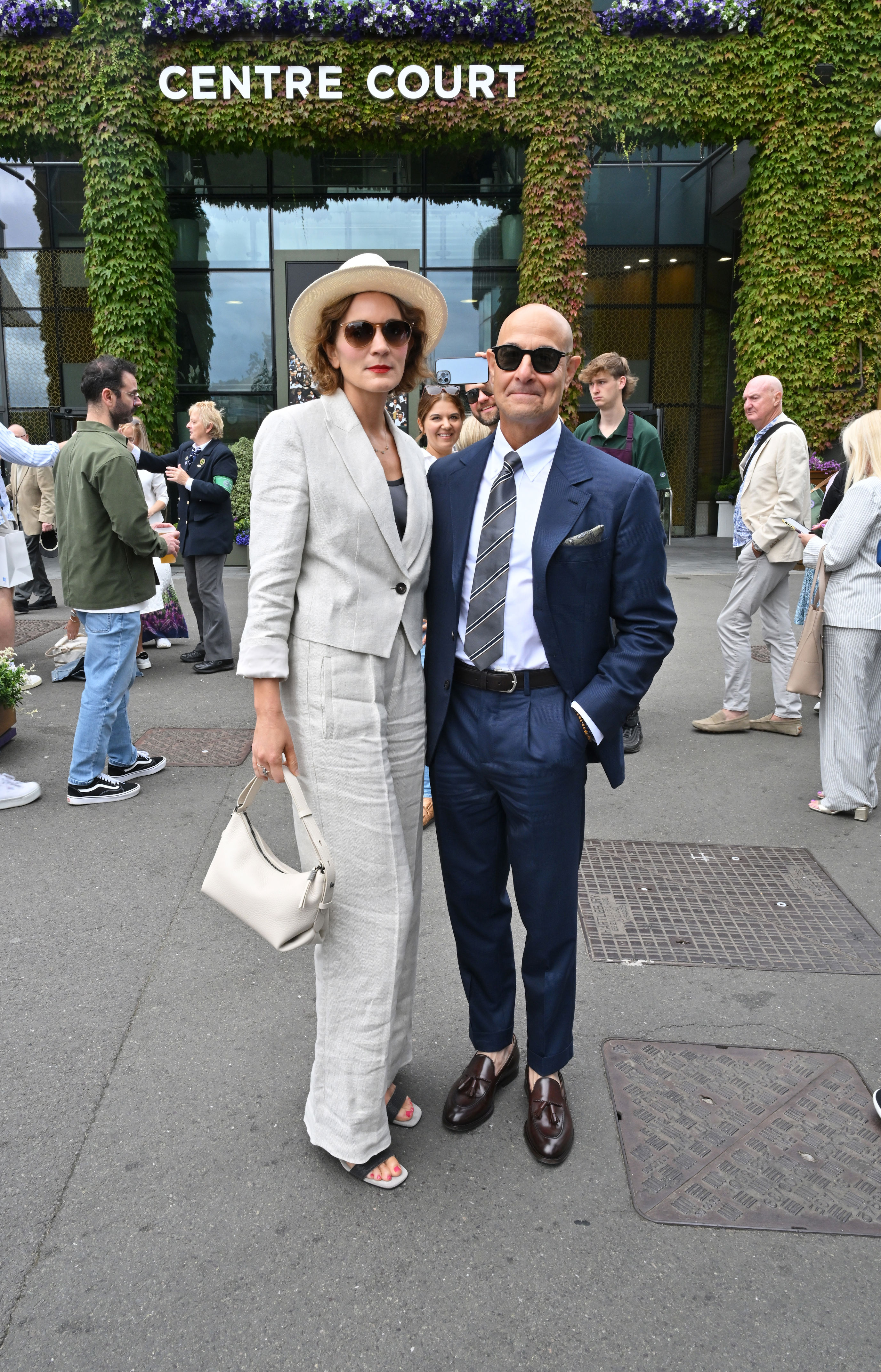 Stanley Tucci reflects on 21-year age gap with wife Felicity Blunt