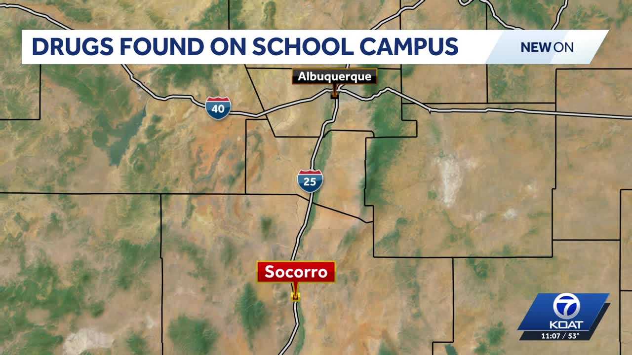 Drugs found on elementary school campus in Socorro