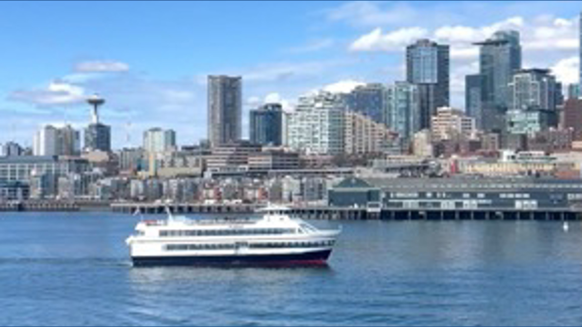 Take a moment and enjoy the ferry views