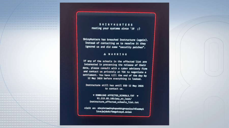 CCSD impacted by 'cybersecurity incident' involving Canvas