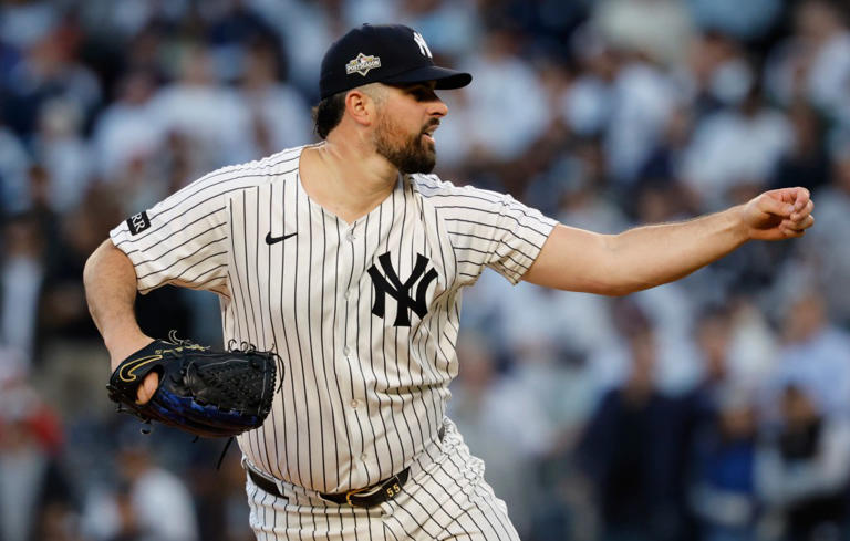Yankees getting first big arm back with Carlos Rodon starting Sunday ...