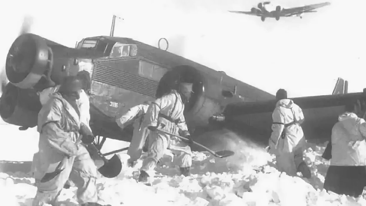 The frozen German army trapped inside the Demyansk Pocket
