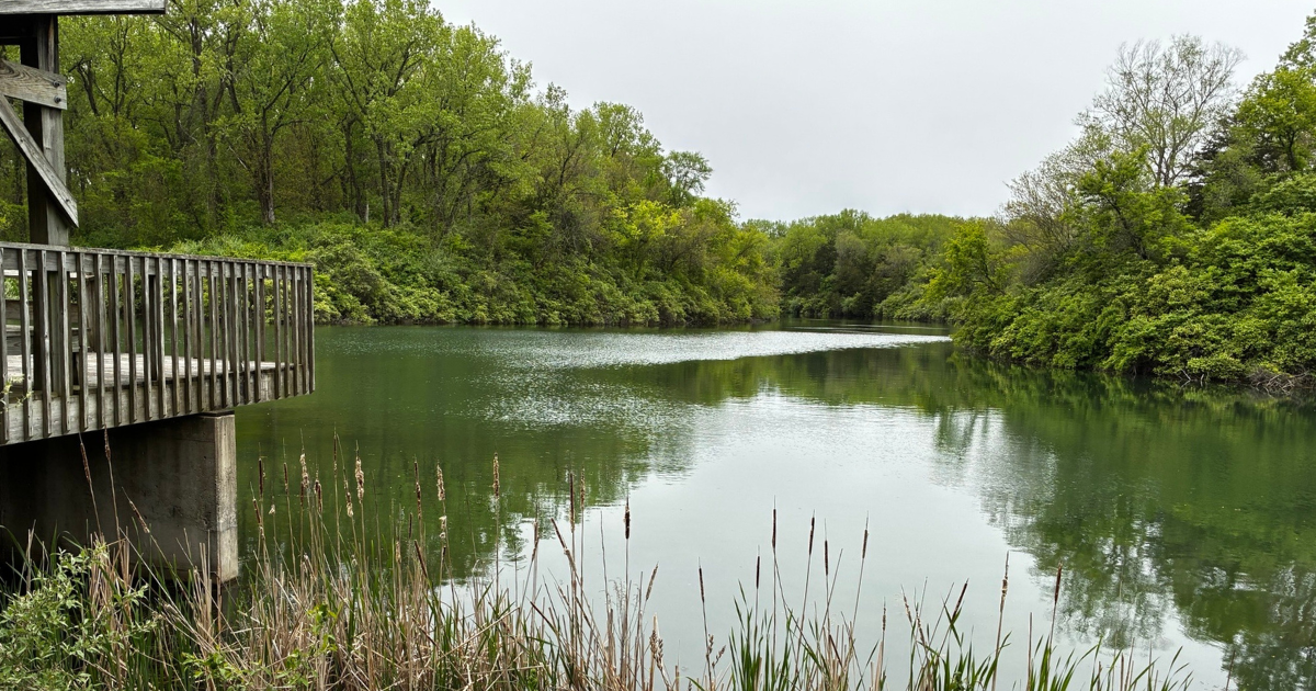 This quiet Illinois lake is a dream spot for fishing