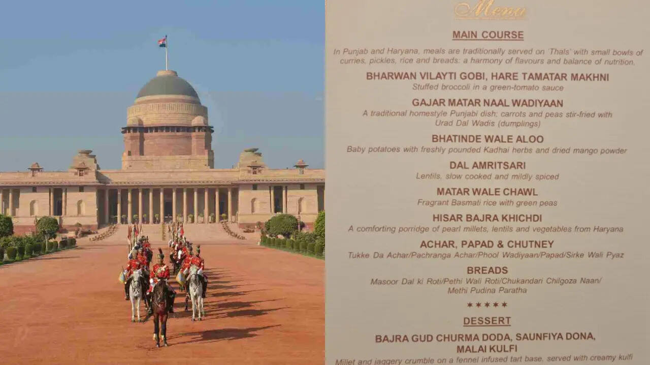 Rashtrapati Bhavan treated the Vietnamese president with Punjabi and ...