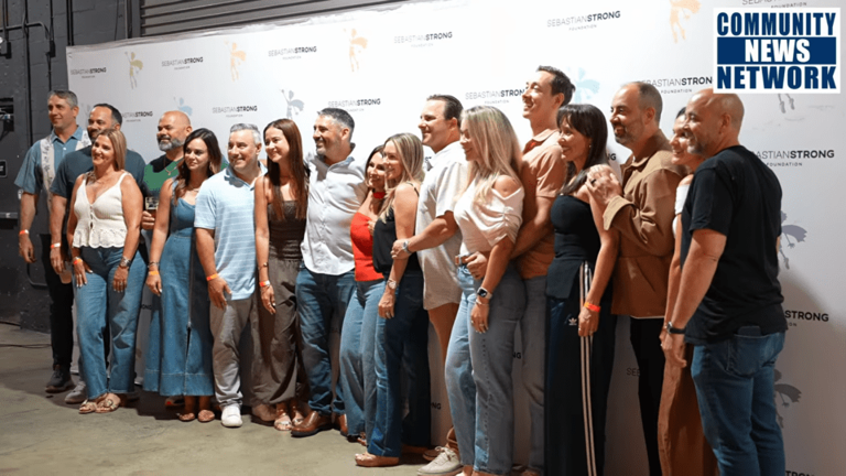 Grant Miller joins in on the fun at SebastianStrong's Howl for Hope event