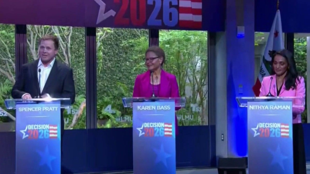 LA mayoral debate: Bass, Pratt, Raman clash over wildfire failures ...