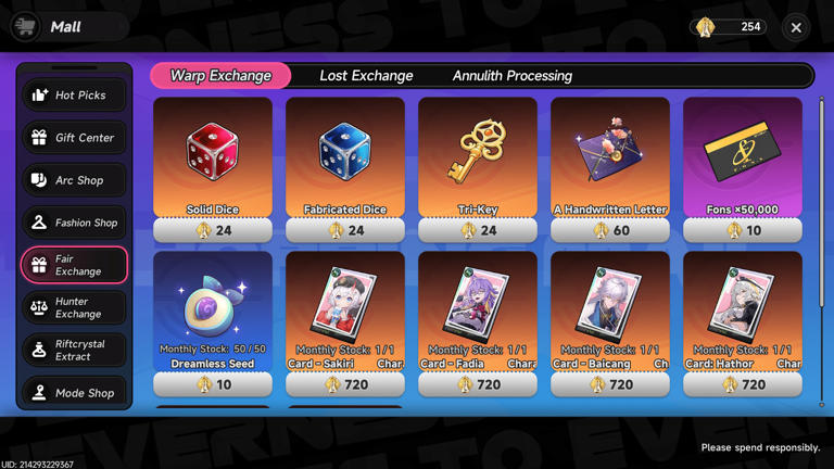 The gacha in Neverness to Everness isn't as generous as it first seems