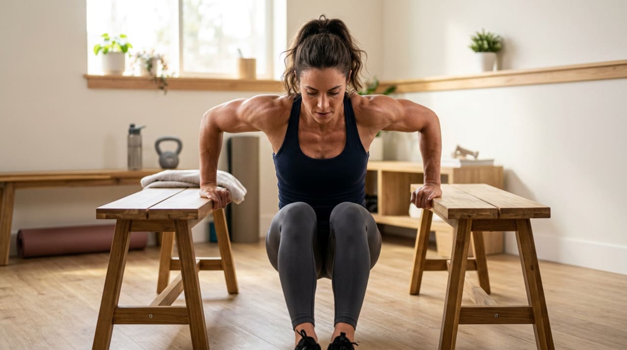 Nem flexão, nem supino. Este exercício simples fortalece os braços e ...