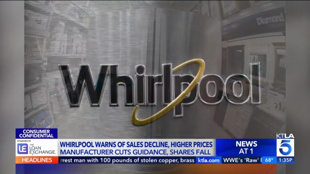 Major US manufacturer says sales are in whirl of trouble