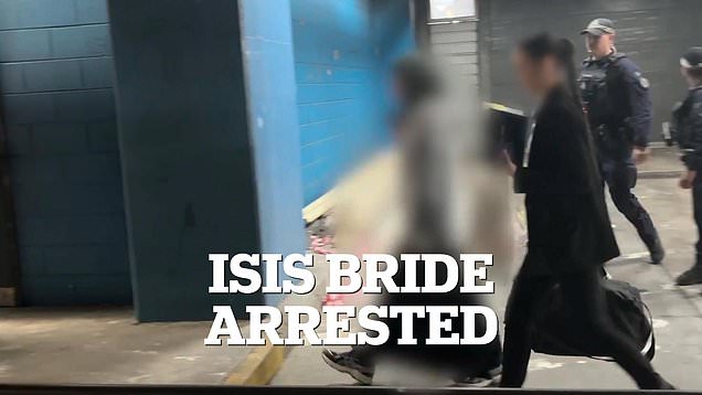 AFP arrests ISIS bride at Sydney Airport
