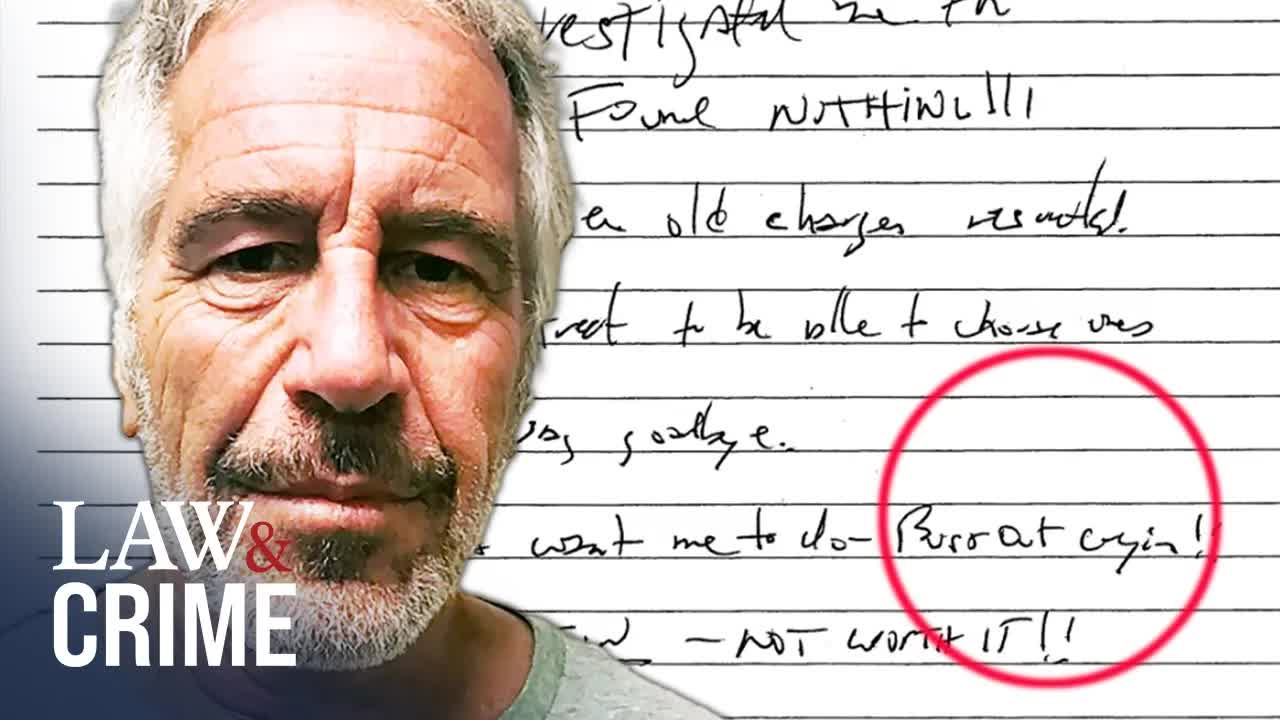 5 bizarre theories tied to Epstein's new prison note
