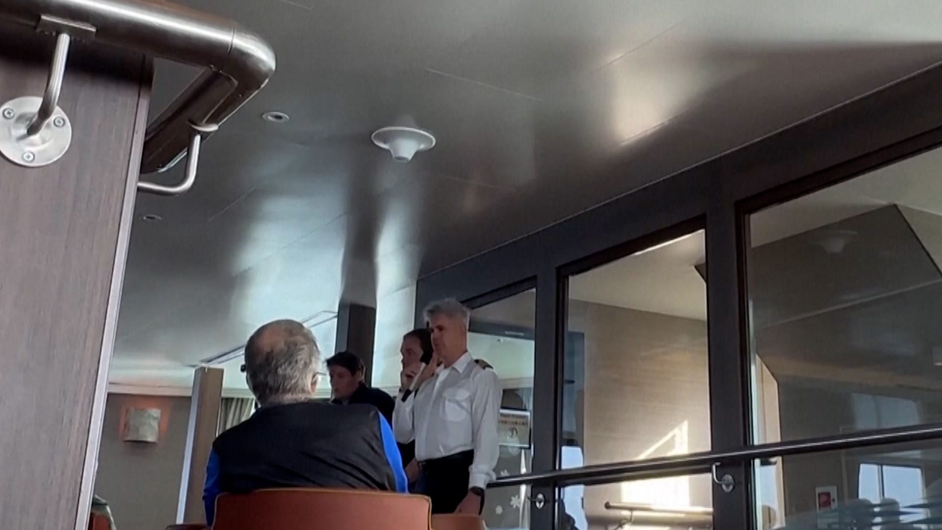 Cruise captain said death was due to 'natural causes'. See video